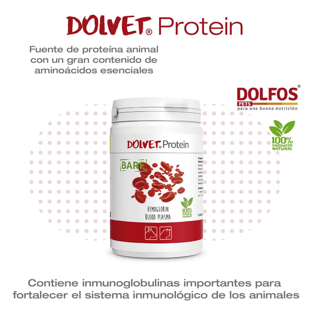 Suplemento para Perros y Gatos Dolvet Protein 200gr