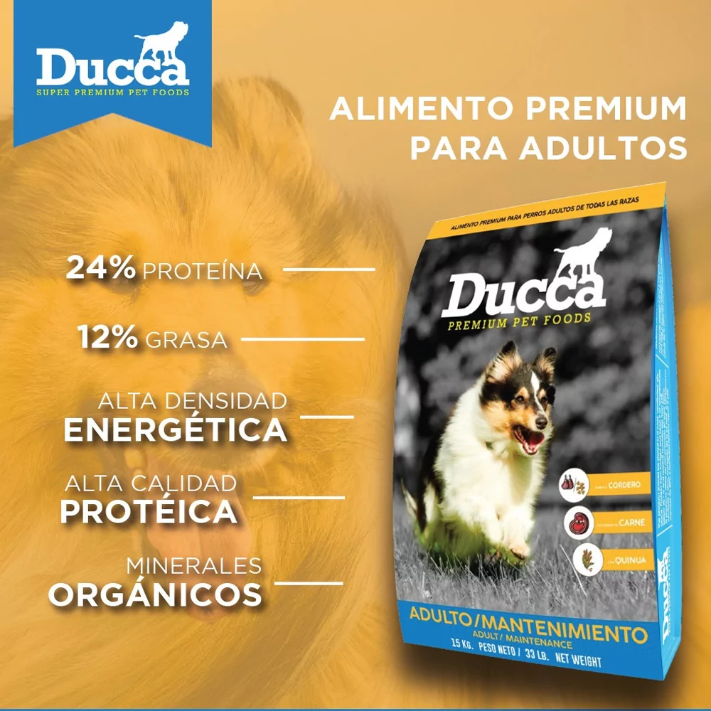Ducca Mantenimiento Perro Adulto 15kg | Patmo Pet