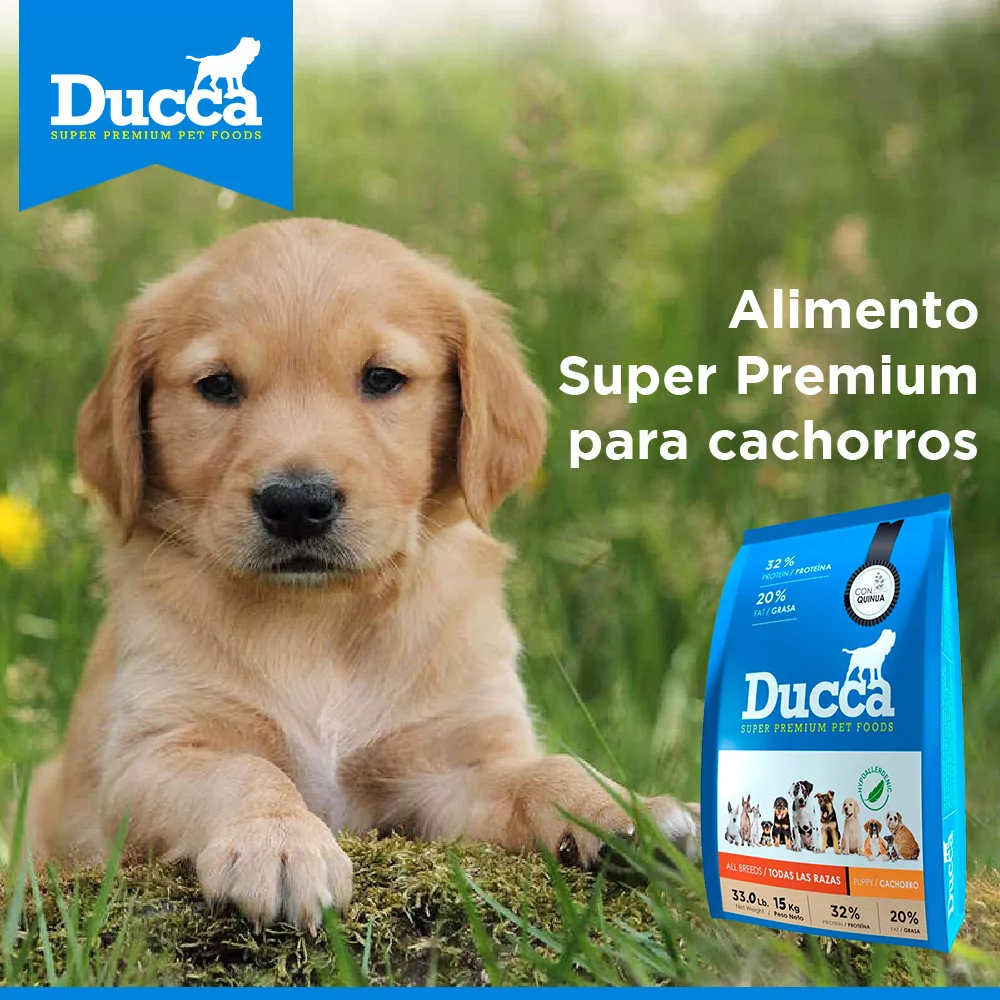 Ducca Cachorro Super Premium 15Kg | Nutrición Completa | Patmo Pet